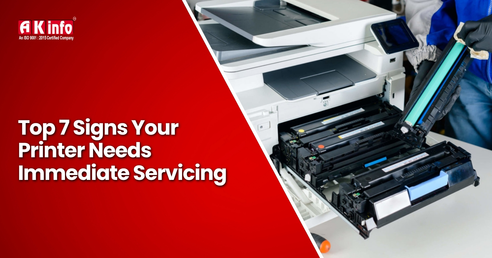 Top 7 Signs Your Printer Needs Immediate Servicing